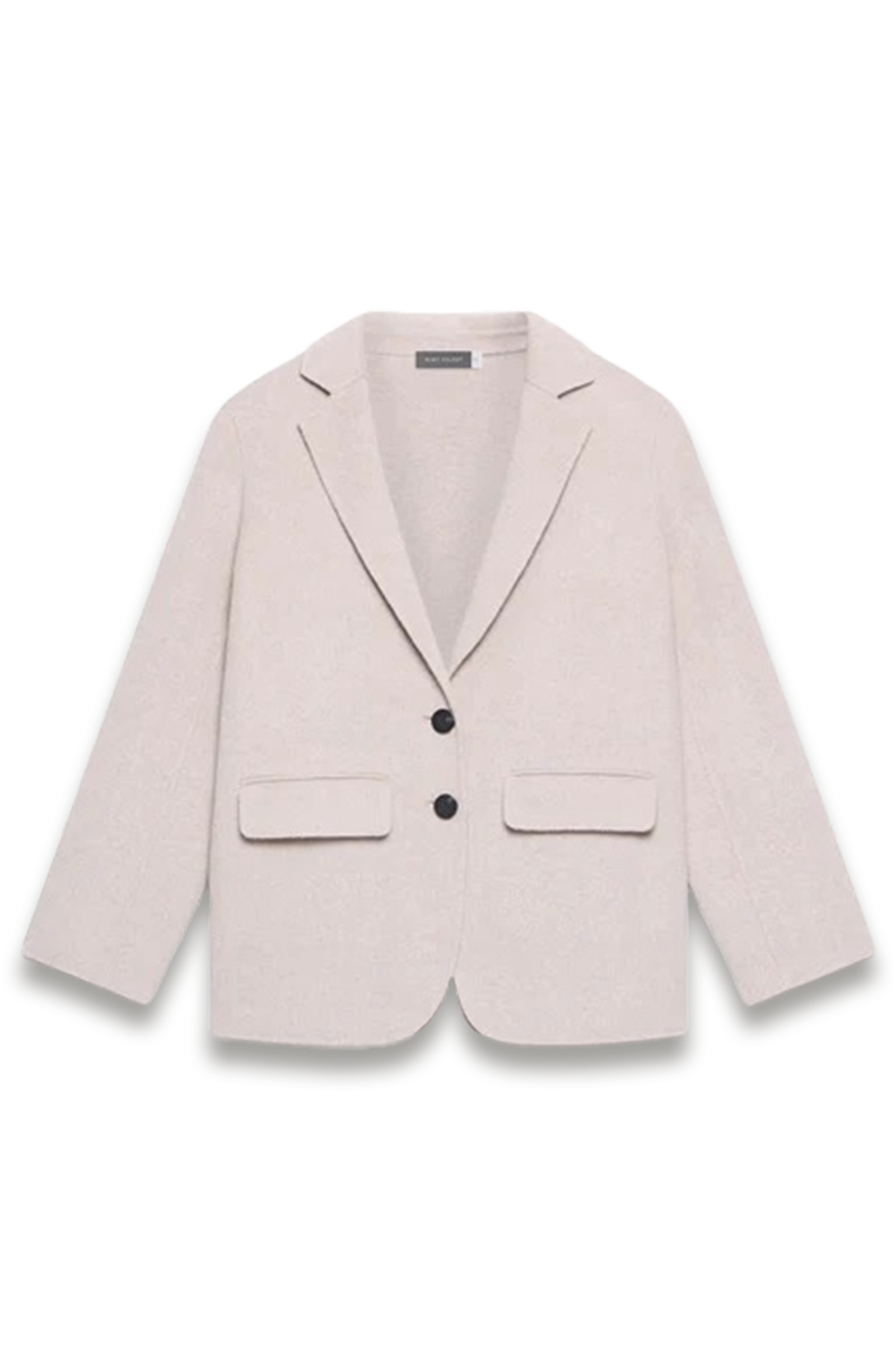 Neutral Wool Blend Hand Finished Blazer – Wardrobe Icons