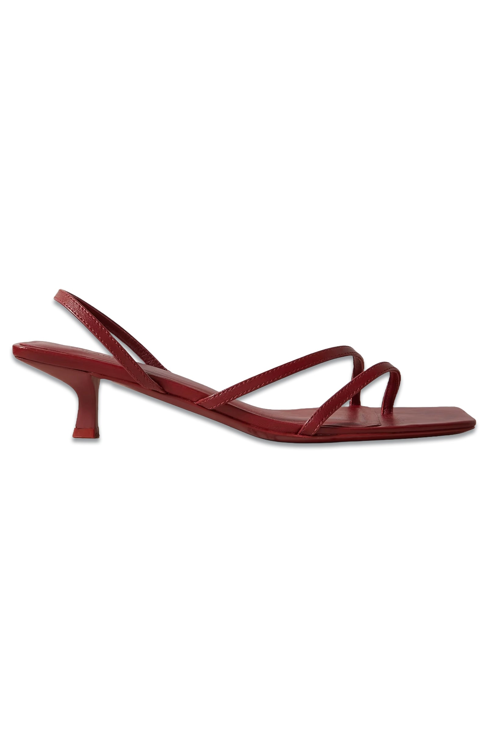 Pina Leather Slingback Sandals – Wardrobe Icons