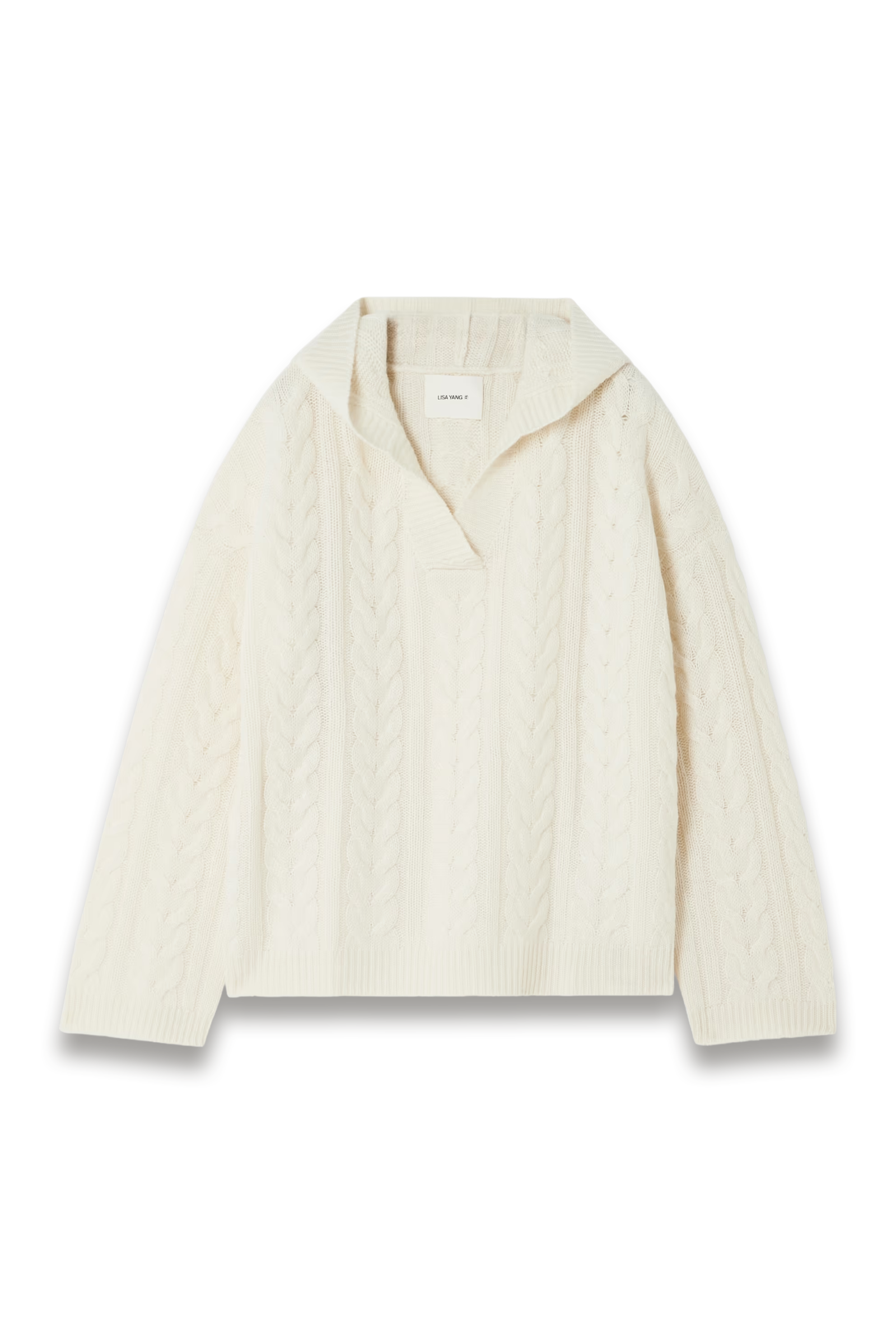 Cable-knit Cashmere Hoodie – Wardrobe Icons
