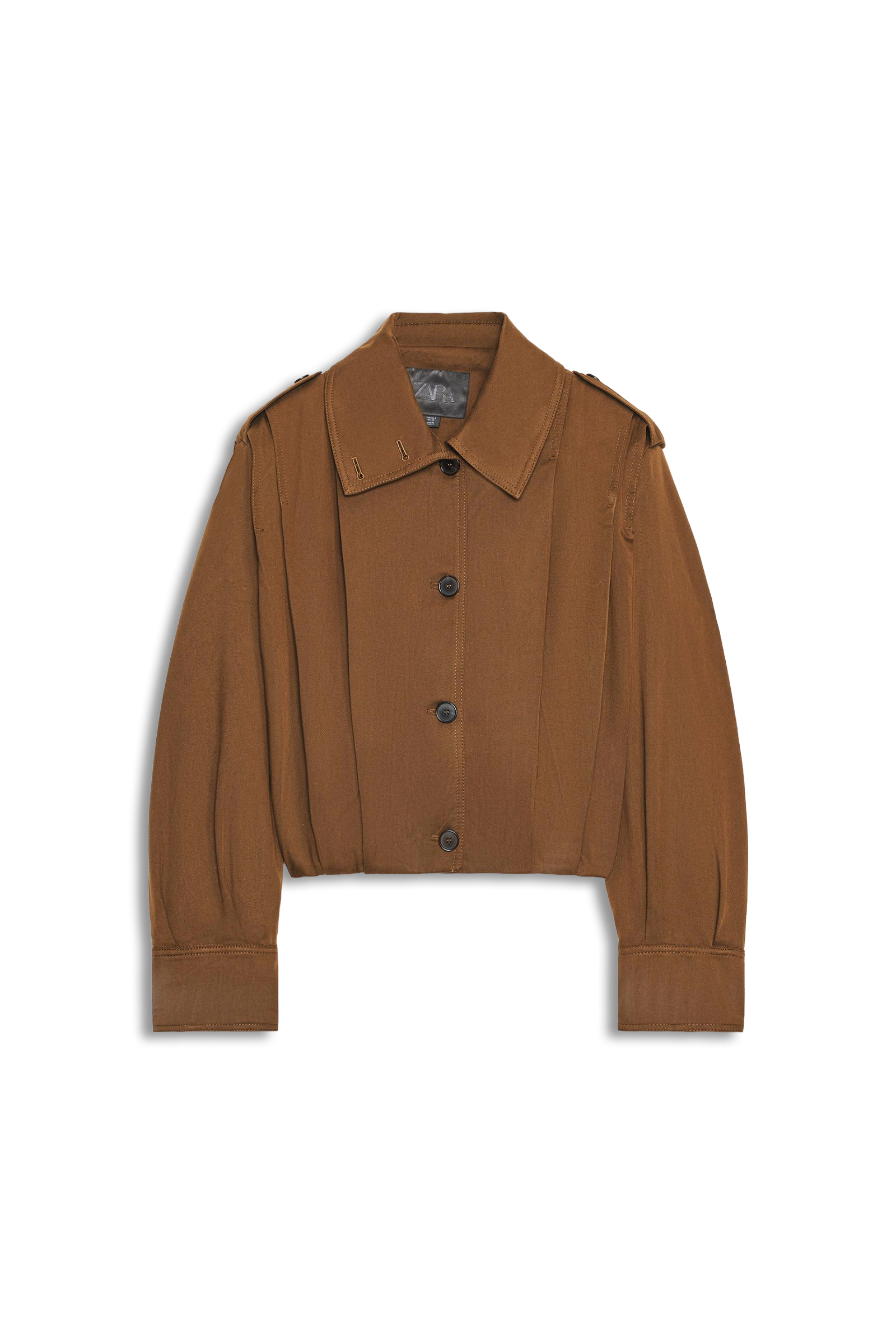 Pleated Jacket With Tabs – Wardrobe Icons