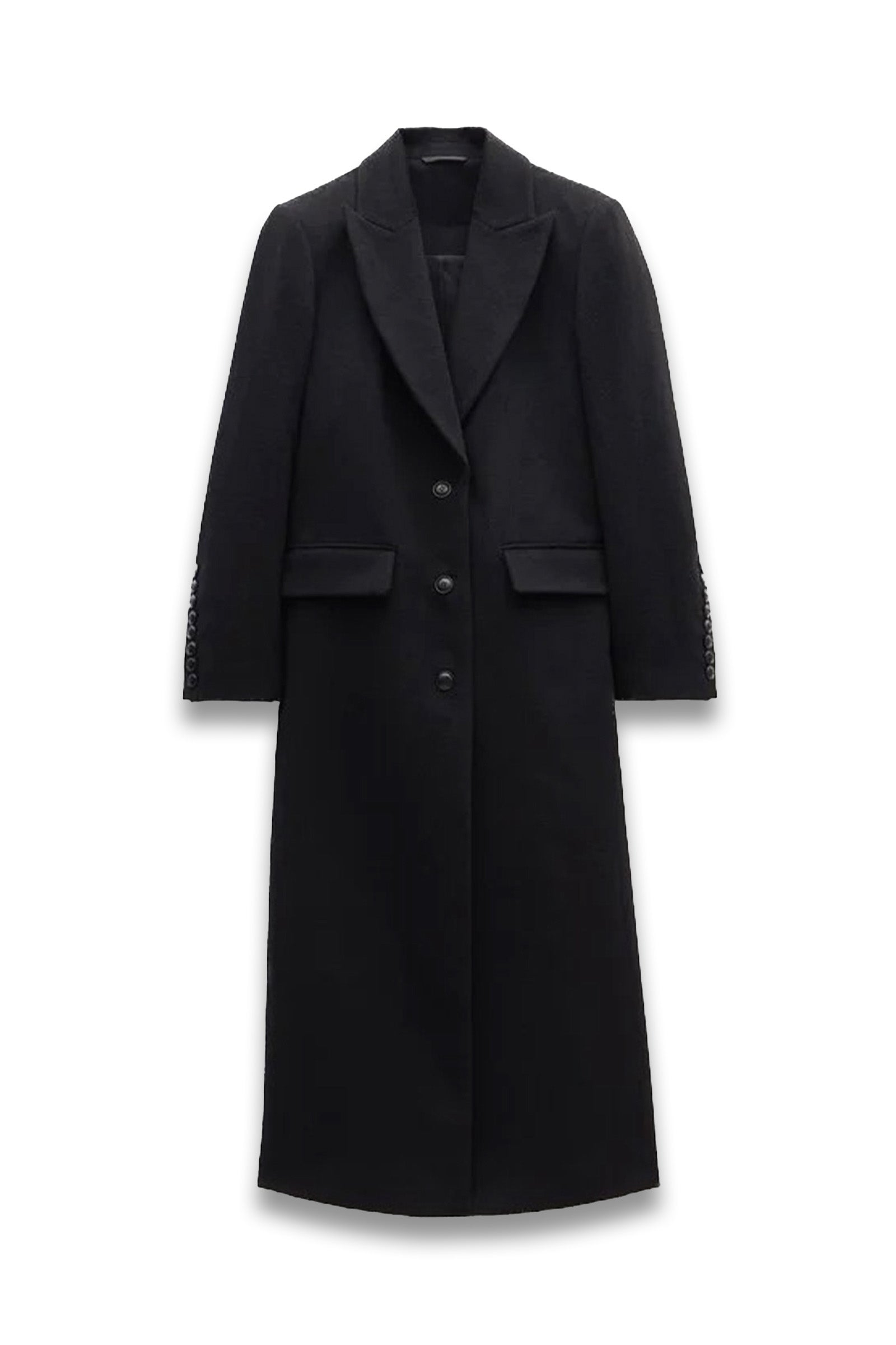 Meridah Cashmere Blend Coat Hush – Wardrobe Icons