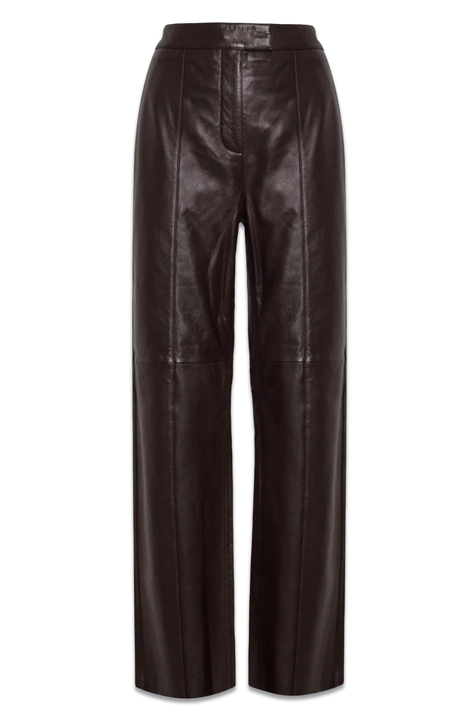 Brown Leather Trousers – Wardrobe Icons
