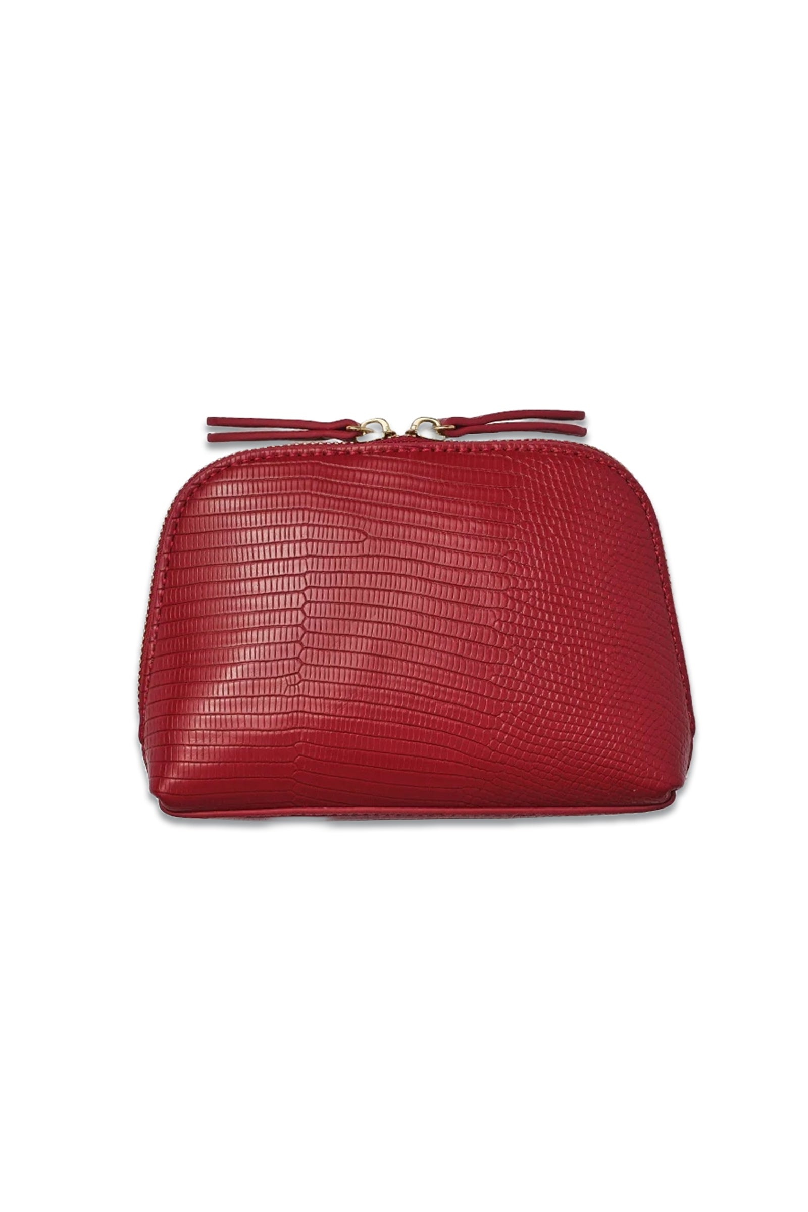 Red Recycled Dome Pouch – Wardrobe Icons