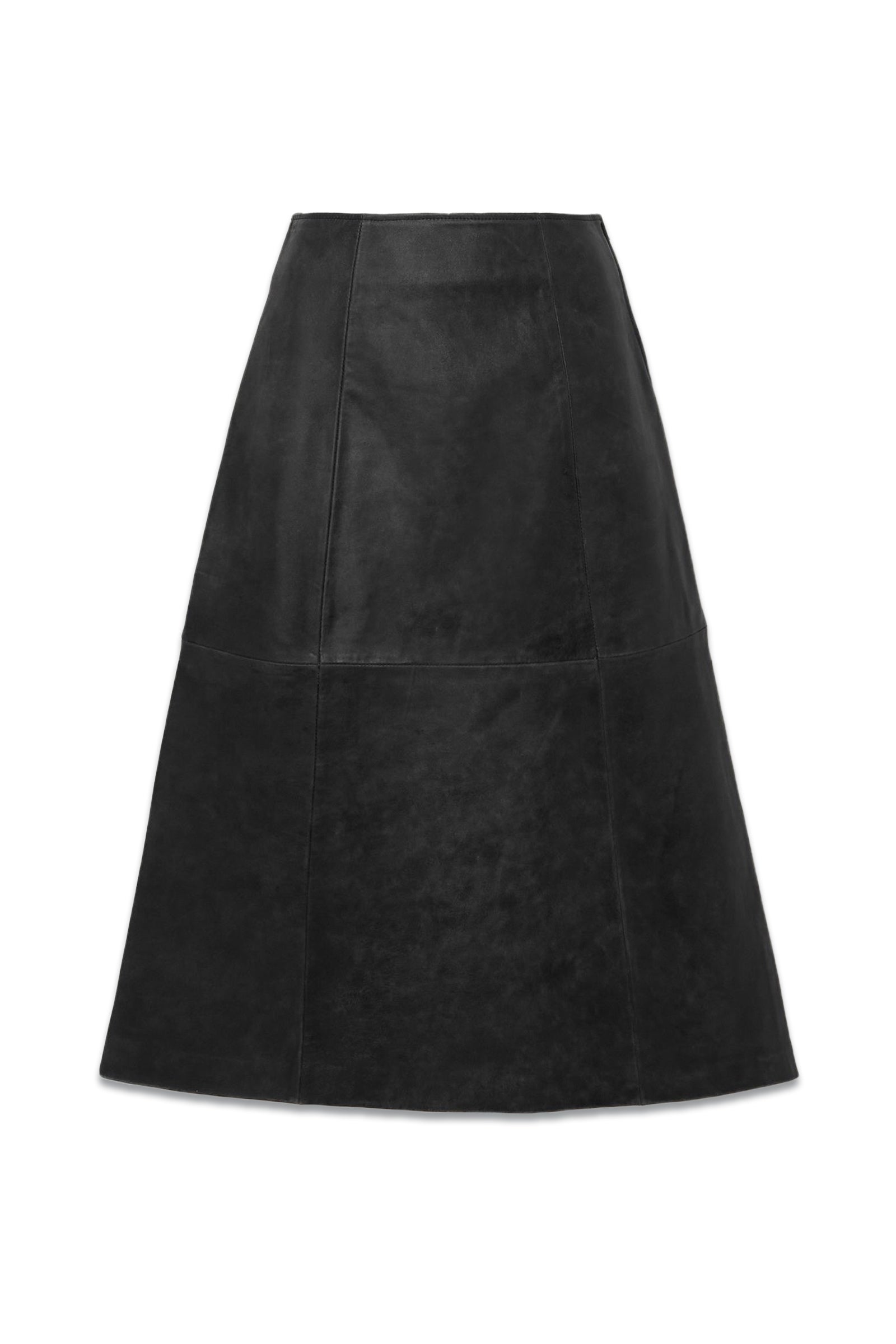 Andy Leather Midi Skirt – Wardrobe Icons