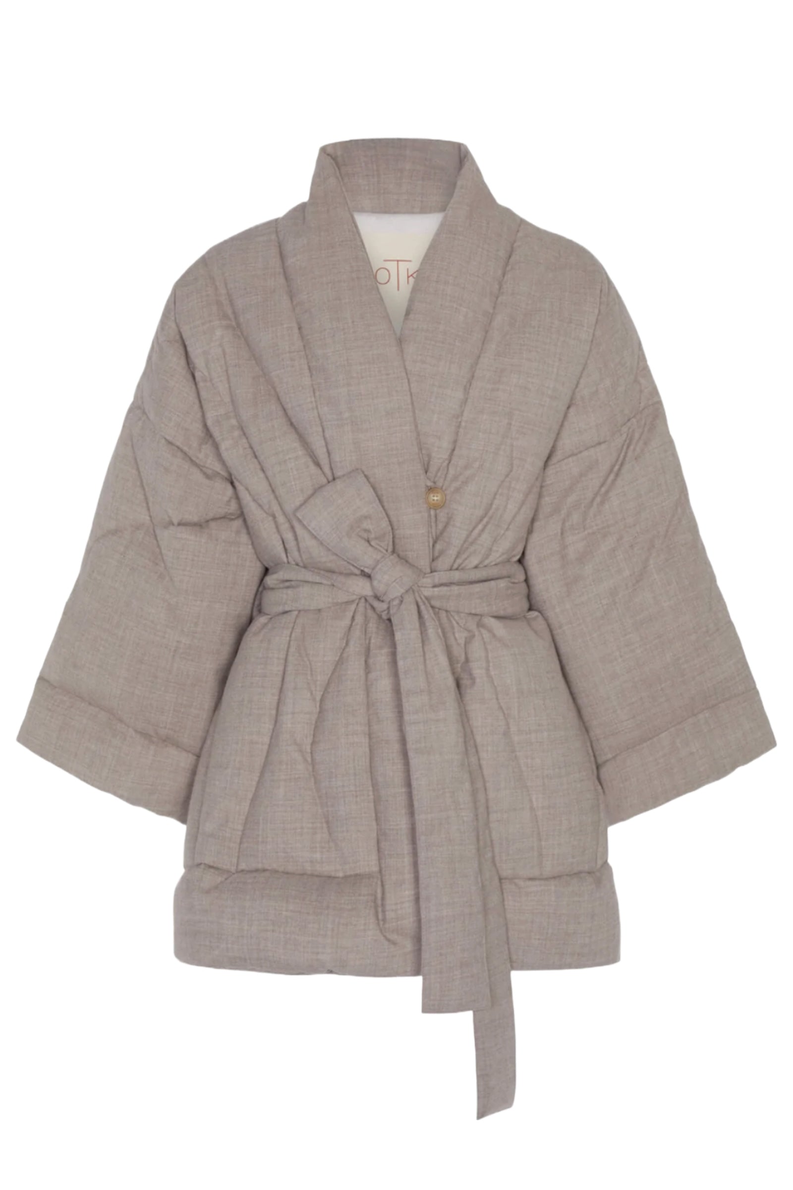 Stone Short Cocoon Coat – Wardrobe Icons